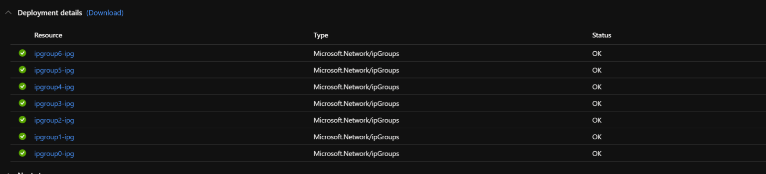 Deploying multiple Azure IP Groups via ARM templates - Arinco