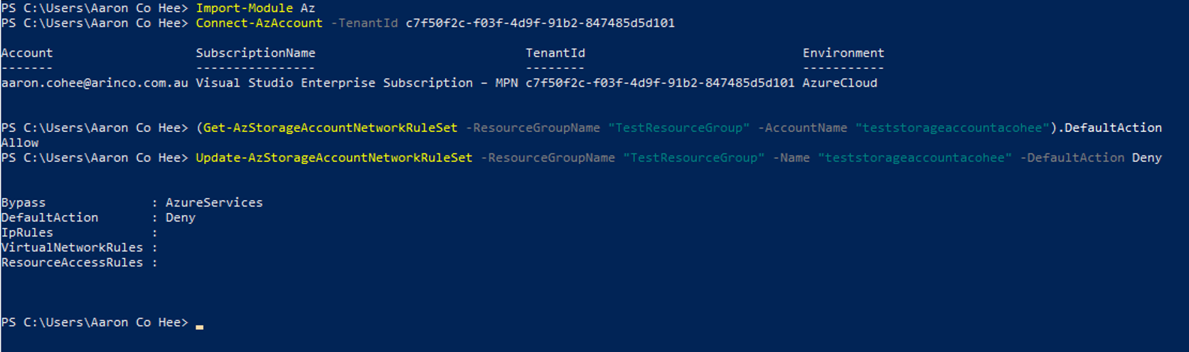 How to configure Azure Storage Firewalls and Virtual Networks - Arinco